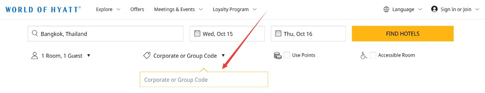 Hotel Corporate Codes for IHG, Marriott, Hilton, and Hyatt – HotelMr.