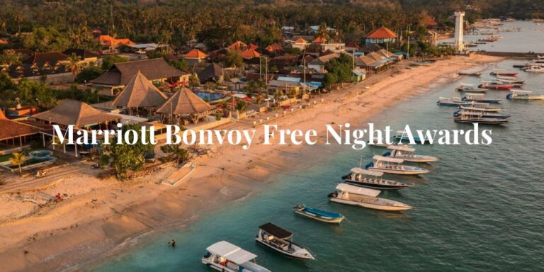 Marriott Bonvoy Free Night Awards: How to Earn, Book, Top Off, and ...